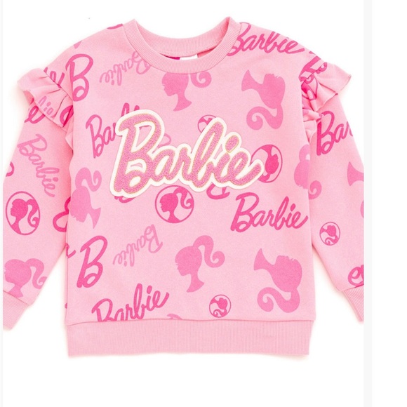 Barbie | Matching Sets | Barbie Pink Matching Jogger And Sweatshirt Set ...